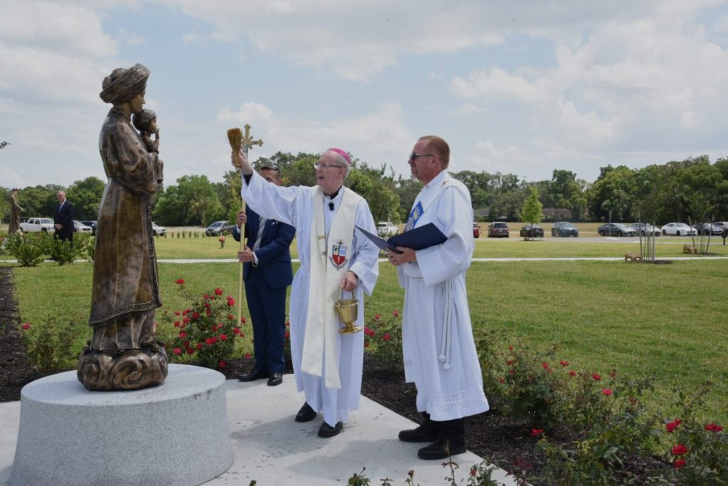 Bishop blesses next phase of Our Lady of Peace Cemetery - Catholic ...